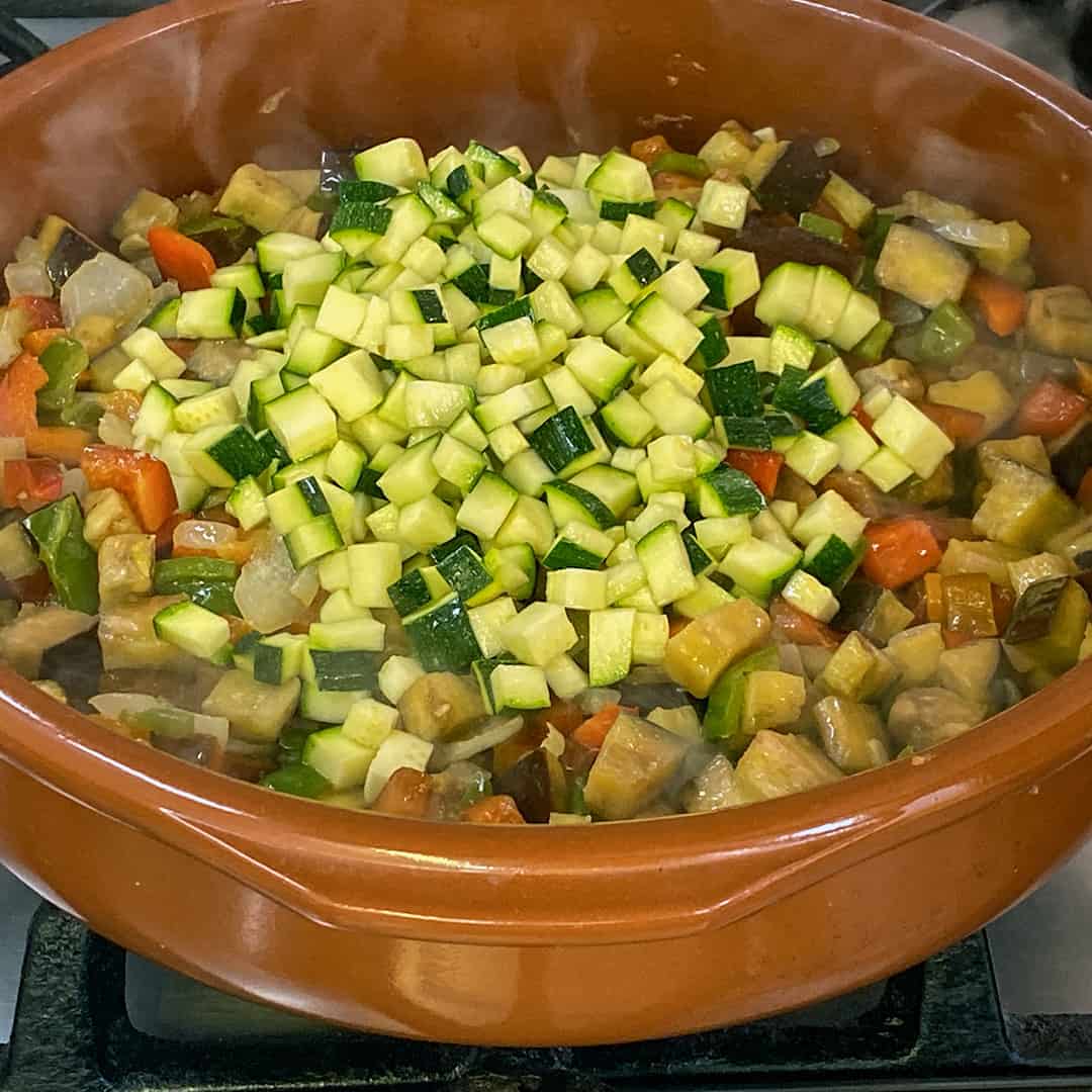 Samfaina, en klassisk katalansk grøntsagsret