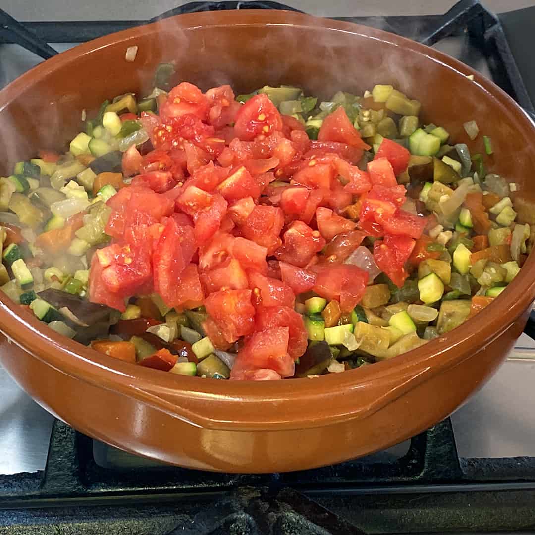 Samfaina, en klassisk katalansk grøntsagsret